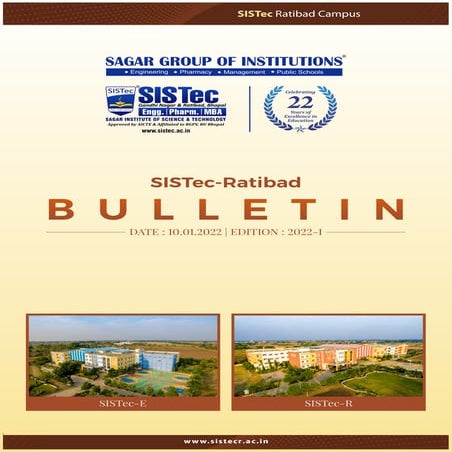 SISTec Ratibad Bulletin Edition 2022-I | PDF