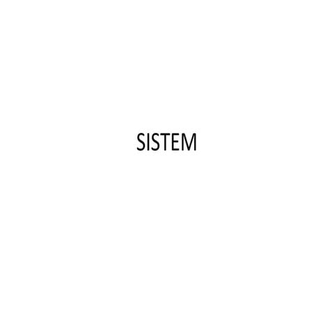 Sistem | PPT