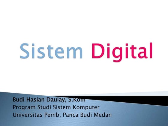SistemBilangan.pptx sistem elektronika.. | PPT
