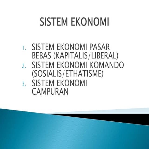 Sistem Ekonomi 2022 | PPT