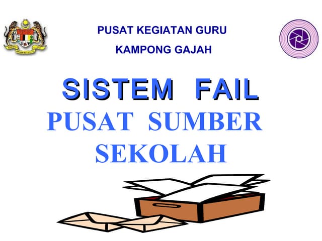 Panduan pengendalian fail | PDF