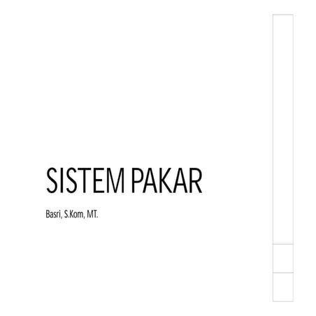 Sistem Pakar | PDF