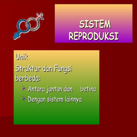 Anatomi reproduksi jantan dan betina pada sapi dan babi | PPTX