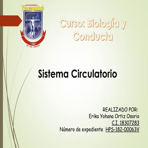 Sistema circulatorio | PPT