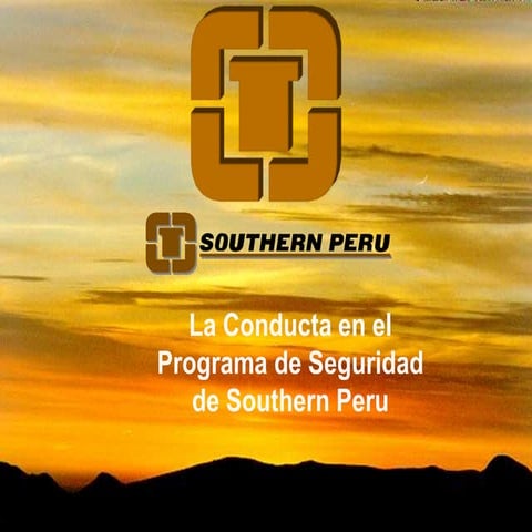 SISTEMA DE GESTIÓN DE SEGURIDAD Y SALUD SOUTHERN COPPER PERU.ppt