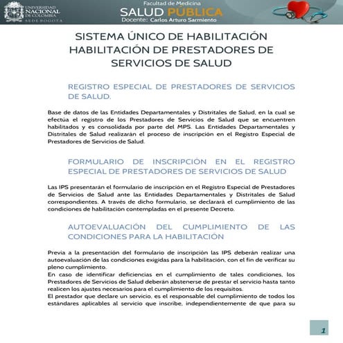 Sistema De Habilitacion Pdf