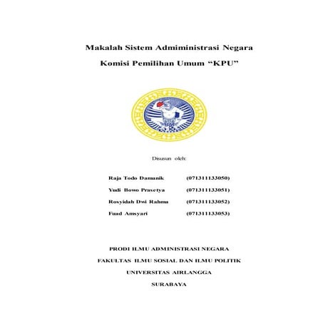 Komisi pemilihan umum_ppt | PPTX