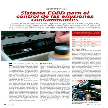 Sistema eobd | PDF