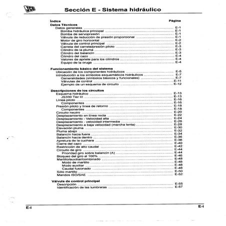 sistema hidraulico JCB JS330.pdf