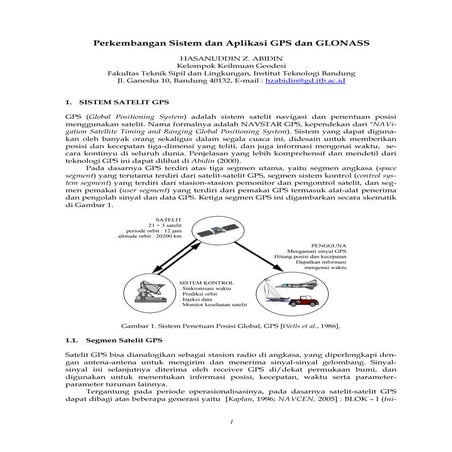 katalog Sistem & aplikasi gps & glonass | PDF