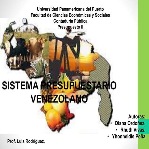 Sistema presupuestario de venezuela | PDF