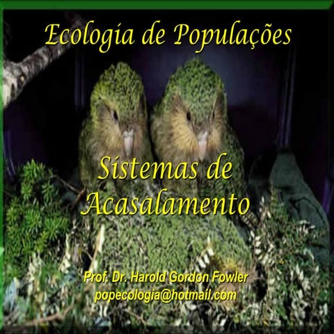 Sistemas de acasalamento | PDF