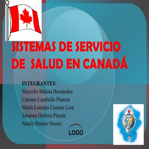 Sistemas de servicio de salud en canadá | PPTX