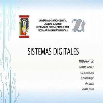 Sistemas digitales | PPTX