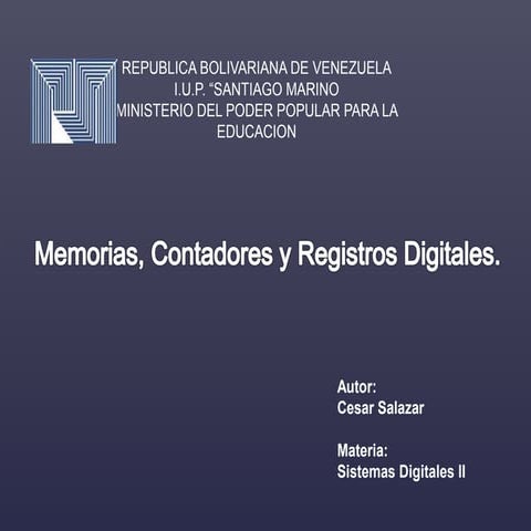 Sistemas digitales Presentacion | PPTX