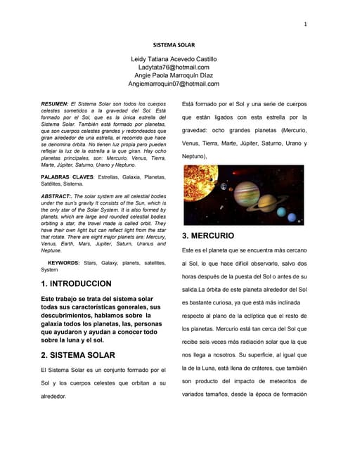 Hojas De Trabajo Del Sistema Solar En Formato Pdf Hojas De Trabajo
