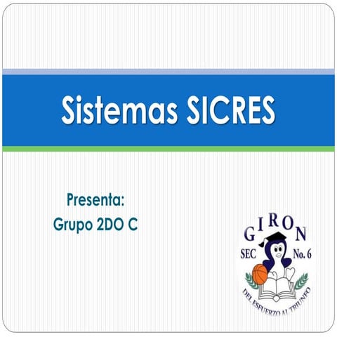 Sistemas SICRES | PPSX