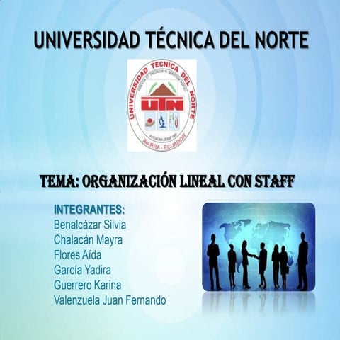 Sistemas LINEAL CON STAFF | PPTX