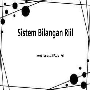 Sistem Bilangan Real/klasifikasi sistem bilangan real.pptx