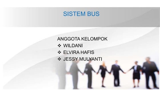 Fundamen Informatika - Sistem Bus | PPT