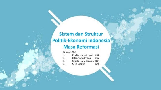 MASA REFORMASI DI INDONESIA (1998 - Sekarang) | PPTX