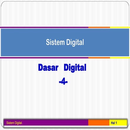 Sistem_Digital_Fisika kelas 12 SMA Modul | PPT