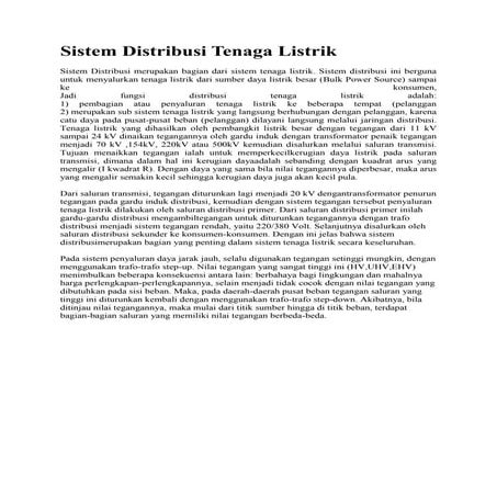 Sistem Distribusi Tenaga Listrik.docx