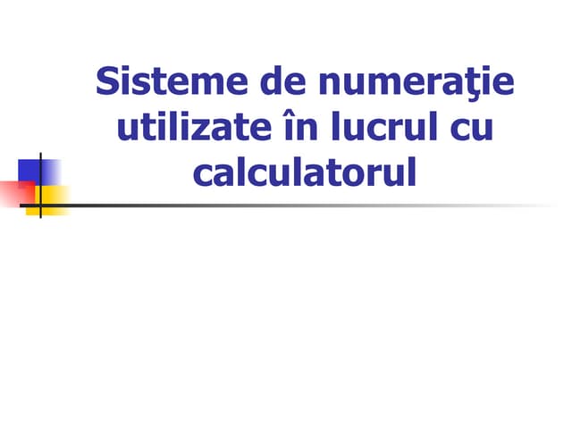 Structura calculatorului | PPS