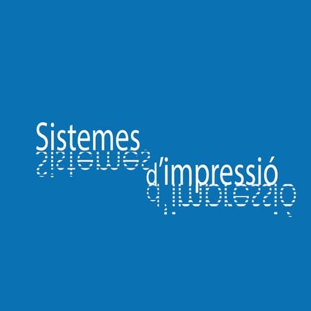 Sistemes d'impressio | PDF