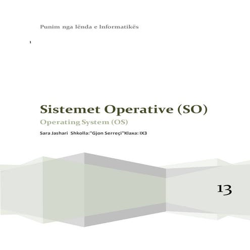 Sistemet operative so | DOCX