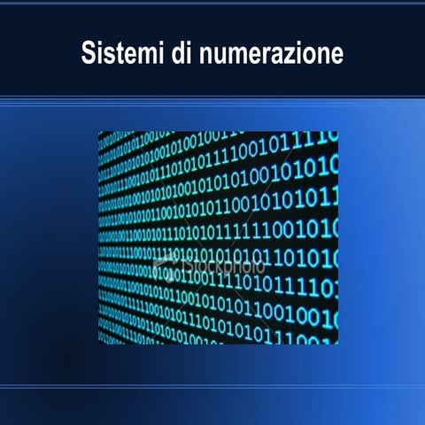 Sistemi numerazione | ODP