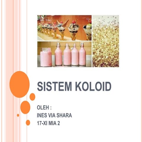 Sistem koloid | PPTX