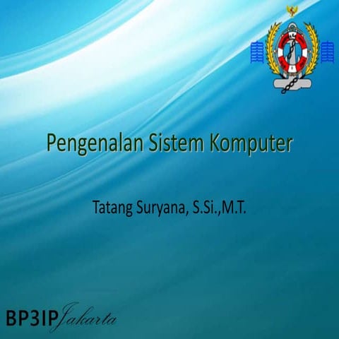 Sistem komputer | PPTX