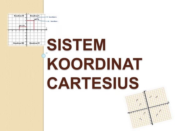 Materi Koordinat kartesius kelas 8 SMP | PPTX