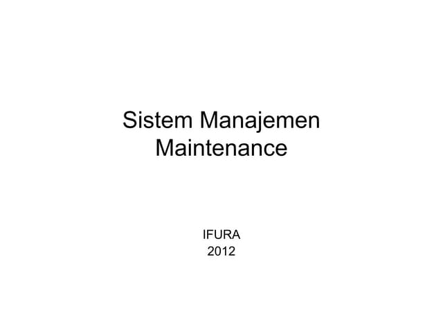 PPT Maintenance.pptx