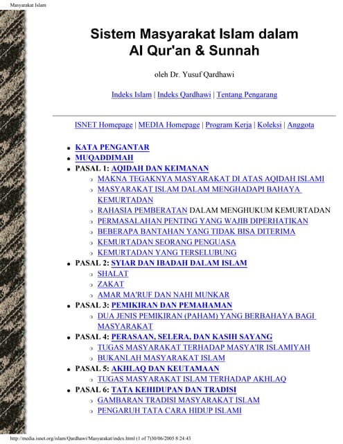 Sistem sosial islam | PPT