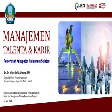 Manajemen Talenta dan Sistem Karir Pemda | PDF