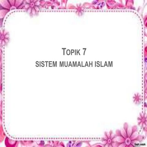 SISTEM MUAMALAH ISLAM.pptx