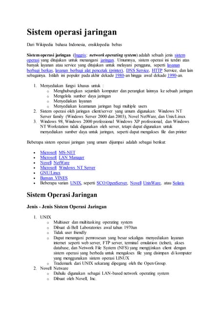 Bab X - Sistem Operasi Jaringan.ppt