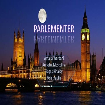 Sistem Pemerintahan Pada Demokrasi Parlementer | PPTX
