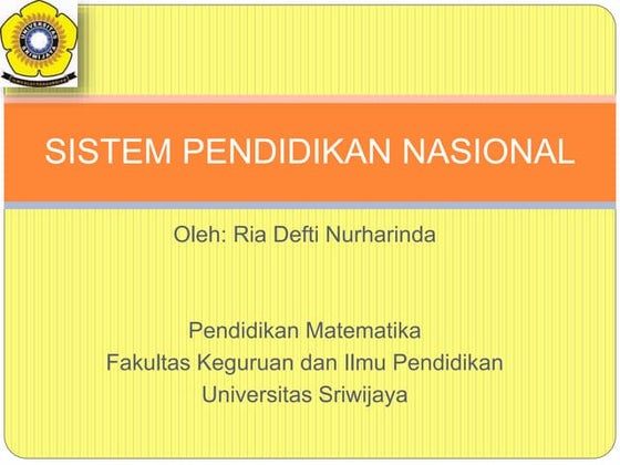 Landasan pendidikan | PPT
