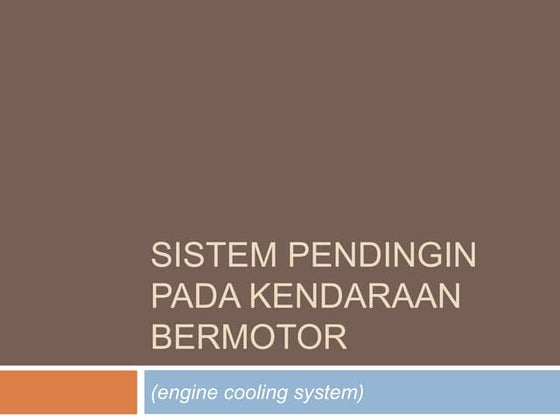 Pengertian Dasar Teknik Pendingin Ac Split | PPT