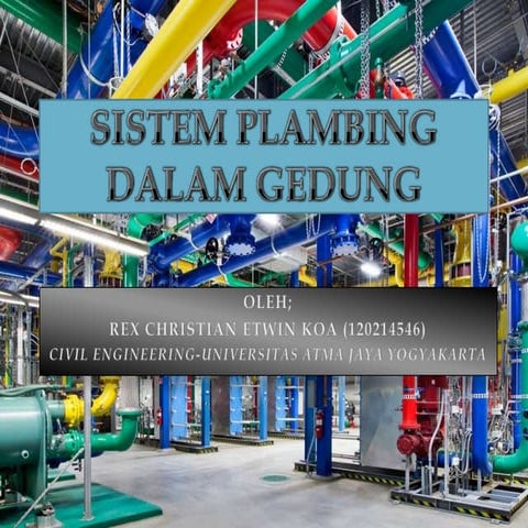 Sistem plambing dalam gedung | PPTX