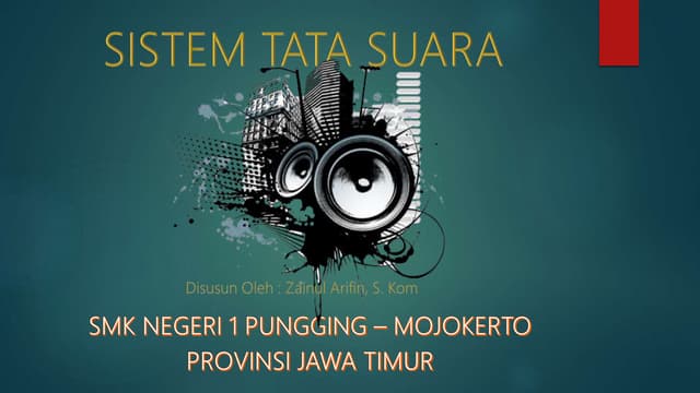 Tata suara | PPT