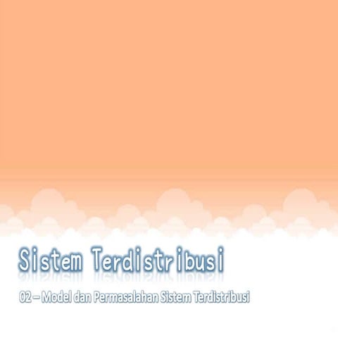 Sister 02 - model dan permasalahan sister | PDF