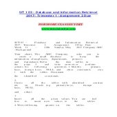 SIT 103 - Database and Information Endless Education /tutorialoutletdotcom