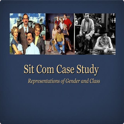 TV Comedy: US Sitcoms | PPTX