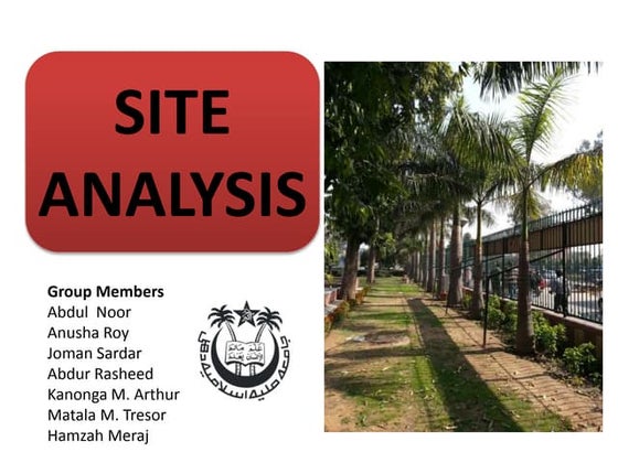 SITE ANALYSIS- example .pdf