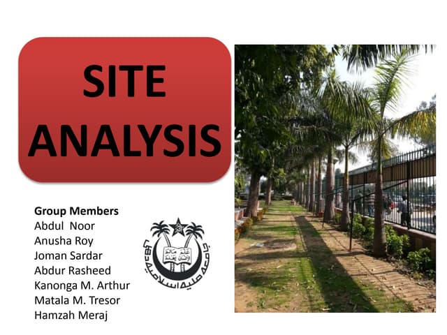 SITE ANALYSIS- example .pdf