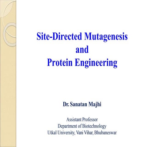 Site-Directed-Mutagenesis.pptx
